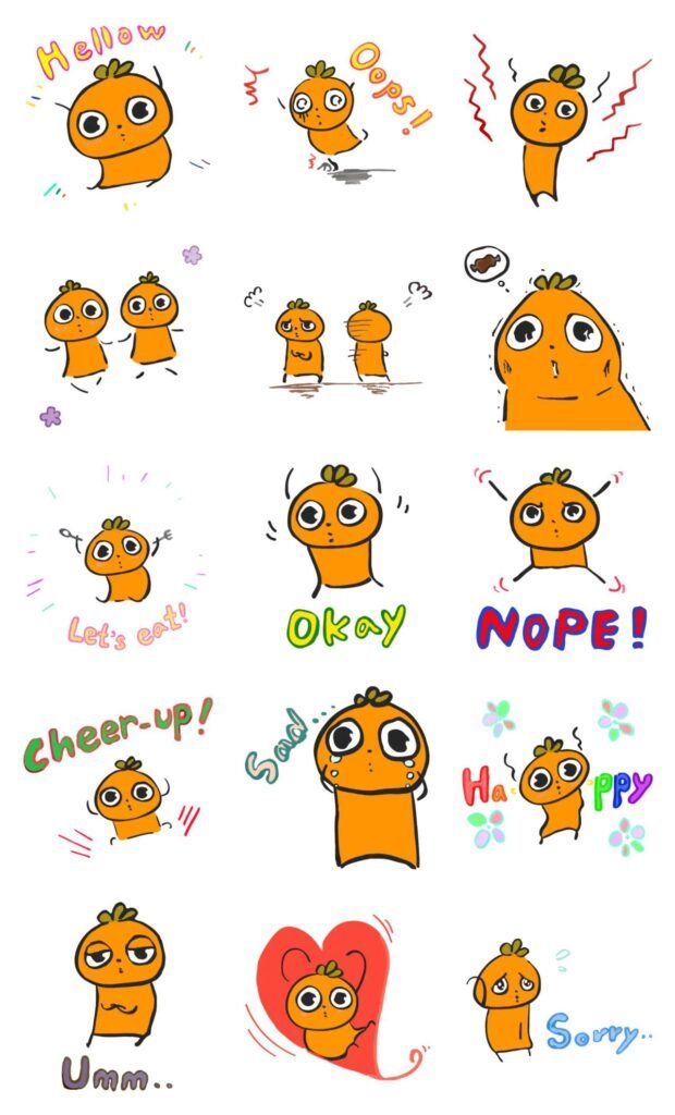 Quiet Cat Myomi - stickerdl.com