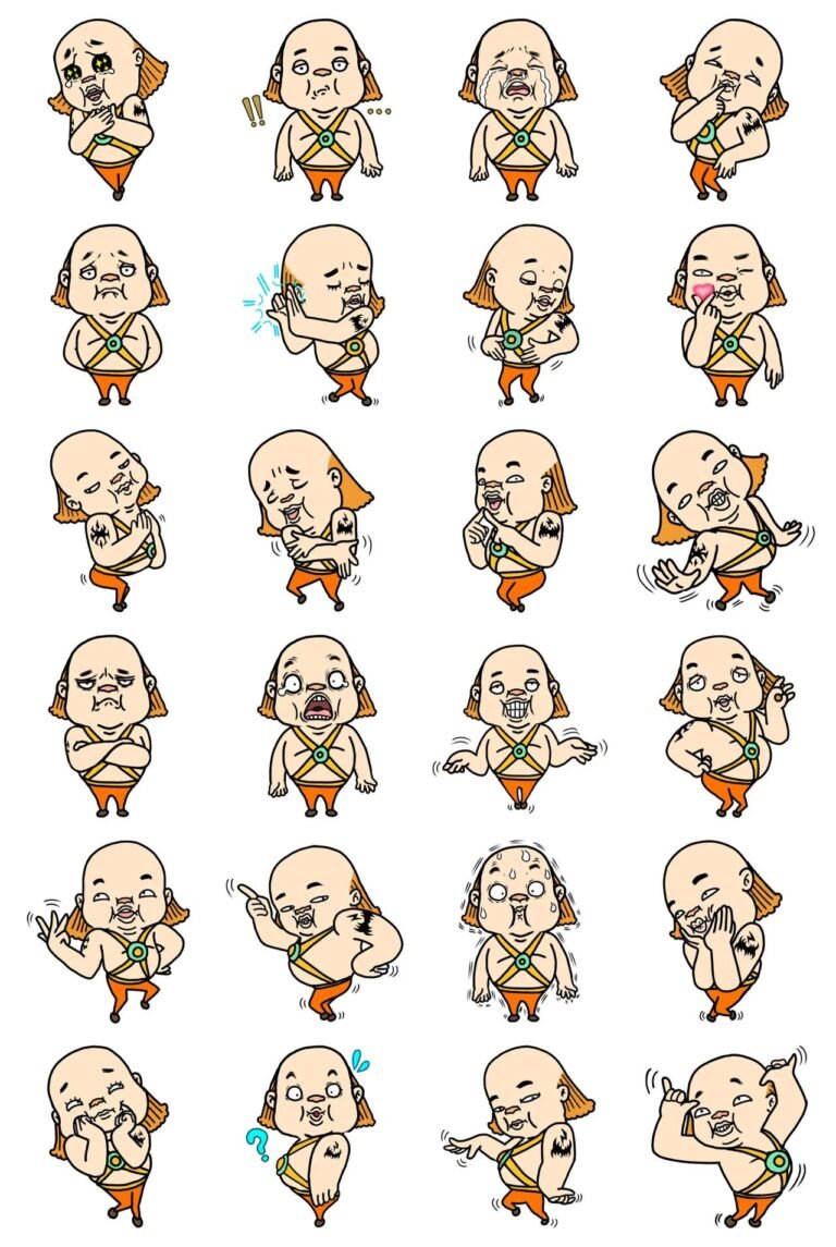 Emotional Expression Signs - stickerdl.com