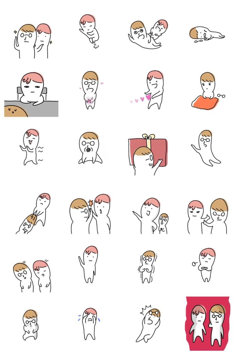 Cute rabbit - stickerdl.com